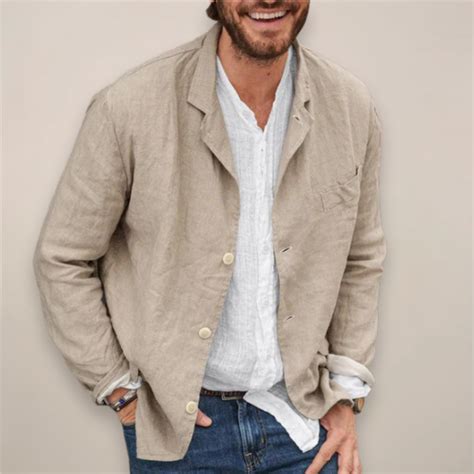 Sterling Linen Jacket Lorien Vale