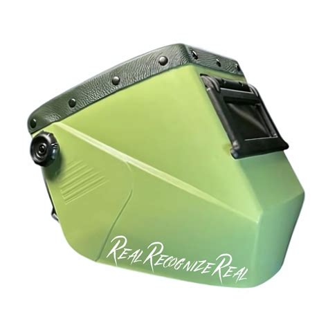 Swanga Banga Square Futura Welding Hoods Lime