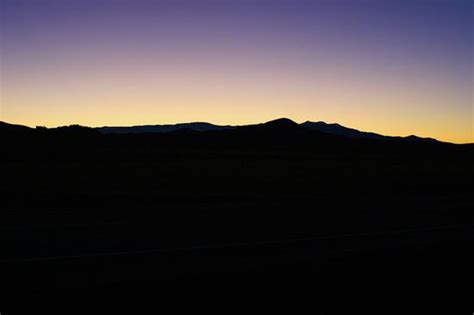 Montana Skyline Outside Of Helena Montana
