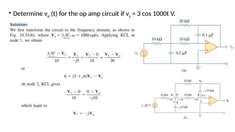 Operational Amplifier Alternating Current Circuits Ppt