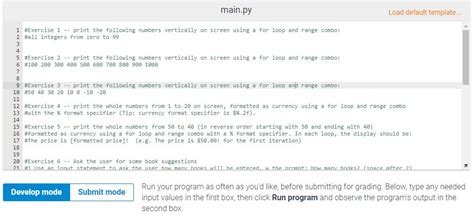 Answered Exercise 1 Print The Following Numbers Vertica