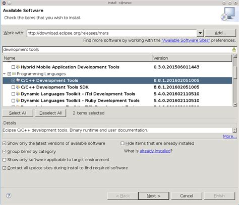 RTEMS Development RTEMS Eclipse Manual Th August Documentation