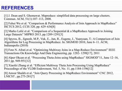 Join Algorithms In Mapreduce Ppt