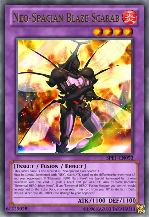 Neo Spacian Blaze Scarab By Bdsceptyr On Deviantart