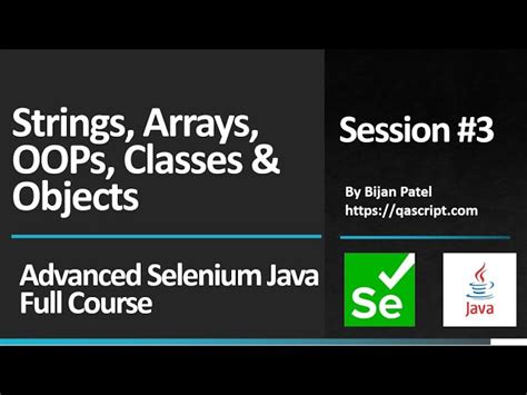 Understanding Java Strings Arrays And Object Oriented Programming