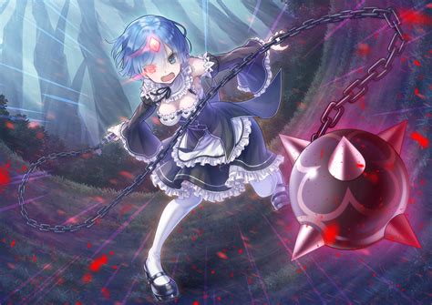 Rem Re Zero Kara Hajimeru Isekai Seikatsu Drawn By Pyoko Pikapikay