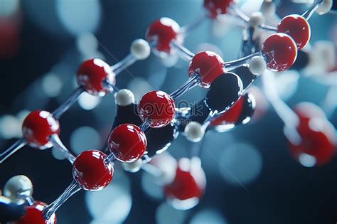 의학적 배경의 추상 분자 구조 배경 사진 및 창의적인 일러스트 무료 다운로드 Lovepik