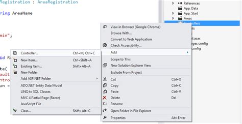 Area In Mvc How To Create Area In Mvc What Is Area In Mvc