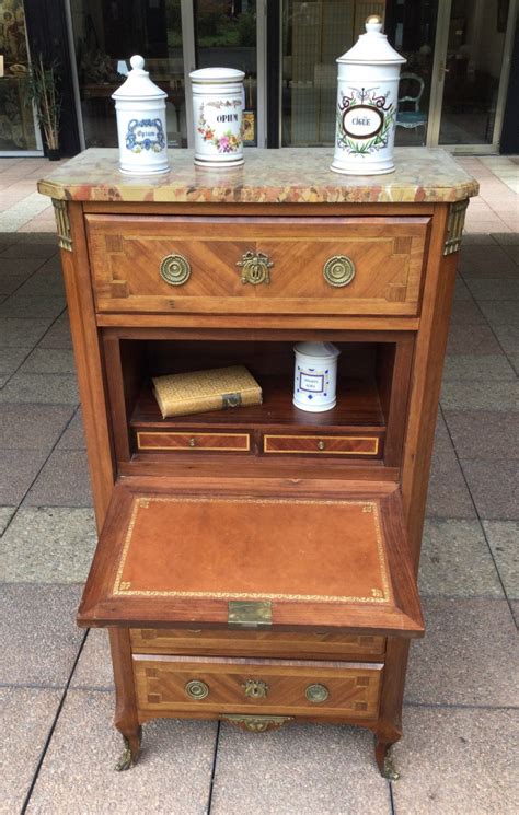 Proantic A Small Secretary Simulating A Chiffonier