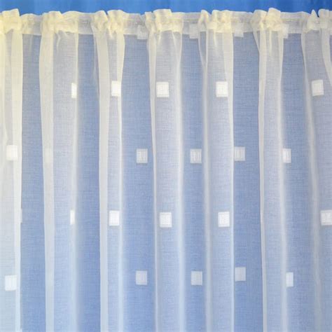 Zen Lace Net Slot Top Curtain Fabric Dunelm