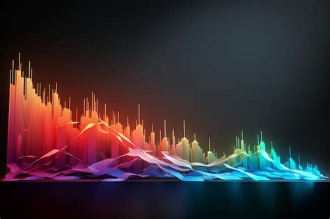 Premium AI Image Line Graph Illustrating Upward Trajectory Of Success Generative AI