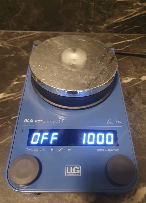 ika rct standard 2 0 hot plate with magnetic stirrer labmakelaar benelux