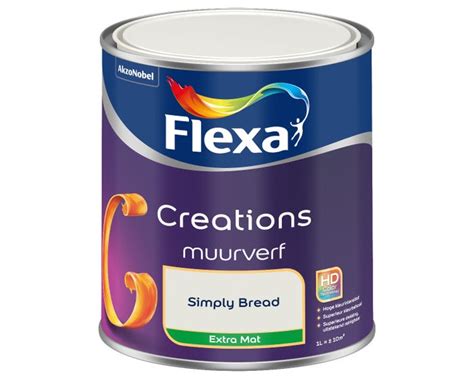Flexa Creations Muurverf Extra Mat Simply Bread 1 L