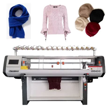 Simple Double System Industrial Fully Automatic Sweater Making Flat