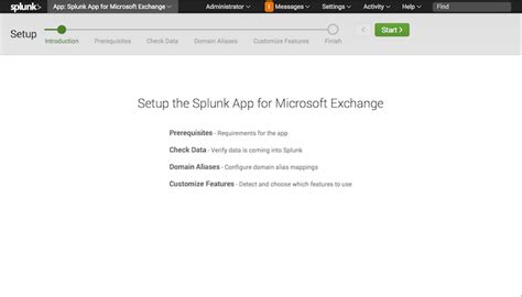 Configure The Splunk App For Microsoft Exchange Splunk Documentation