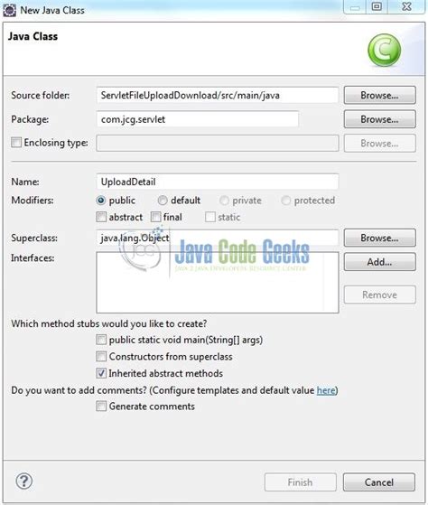 Java Servlet File Download And File Upload Example Java Code Geeks