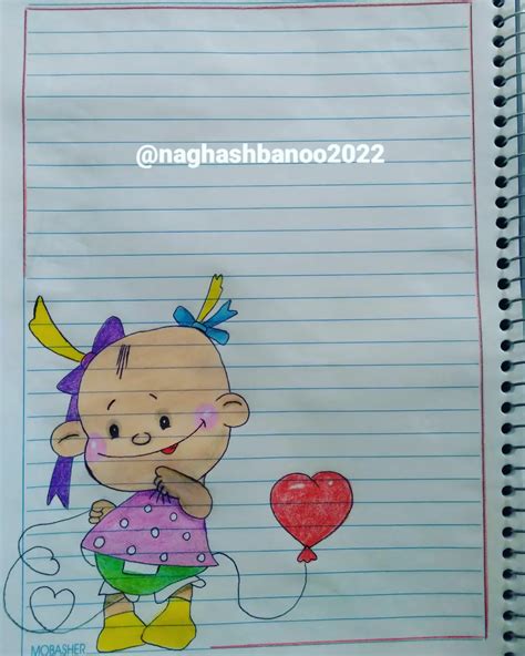 ‎تزیین دفتر مشق ،دیکته،الفبا،ریاضی‎ ‎سلام صبح زیباتون بخیر 🥰 اینم