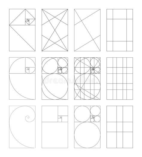 Golden Ratio Set Method Golden Sections Theory Fibonacci Array And