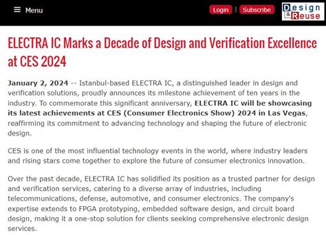 Electra Ic On Linkedin Ces2024 Electraic Verification Design Training Fpga Vhdl…