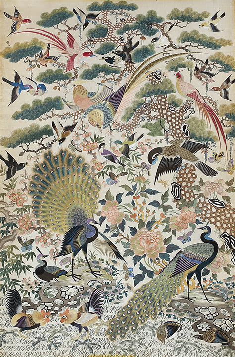 粤绣大师作品 粤绣百鸟朝凤 伤感说说吧