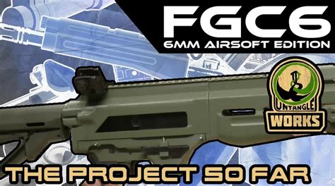 Unw Fgc6 Mkii A Update On The Project So Far Its Still A Wip For This Airsoft Replica Of The Fgc9