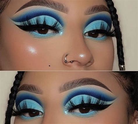 How To Rock Blue Eyeshadow Like A Boss In Depth Makeup Tutorial Artofit