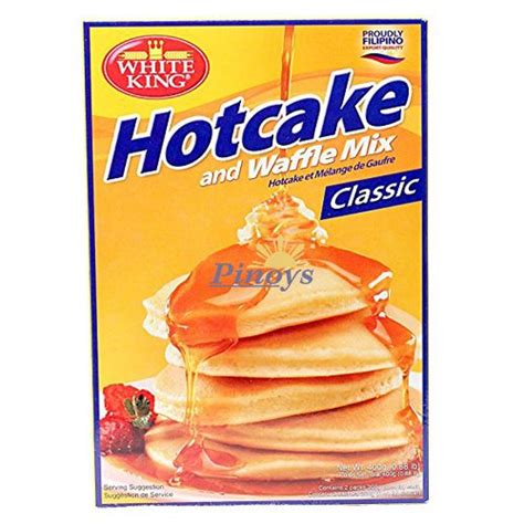 Hotcake And Wafflemix 400 G White King Pinoyseu