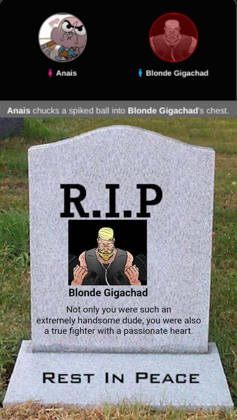 Rip Blonde Gigachad Imgflip