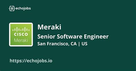 Meraki Is Hiring Senior Software Engineer Assurance Data Platform Remote Usd 116k 222k Us