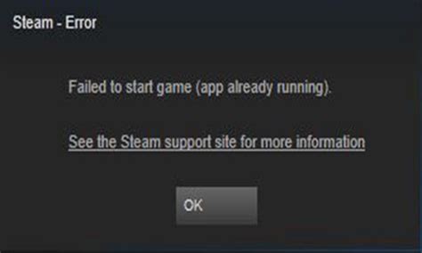 Fix Steam Launch Error Failed To Start Game App Already Running