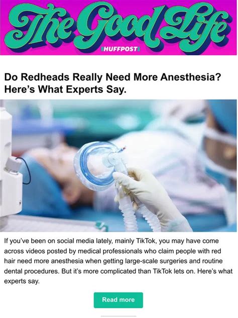 Devastee Do Redheads Really Need More Anesthesia Heres What Experts Say Milled