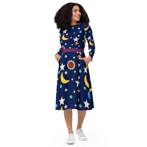 Solar System Dress Etsy