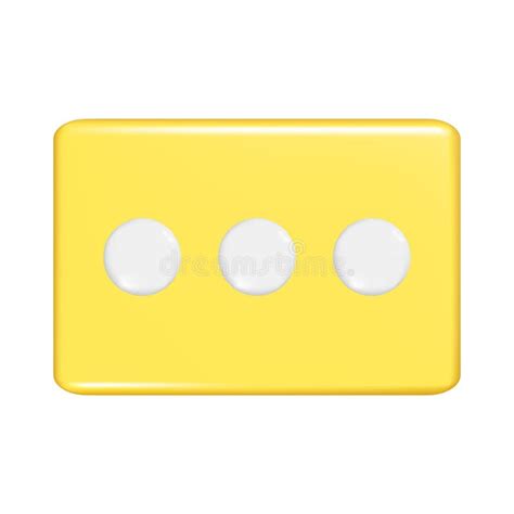 3d Button White Rectangular Stock Illustrations 646 3d Button White