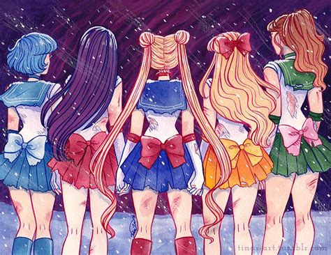 Sailor Scout Girl Squad Sailor Moons Sailor Jupiter Sailor Venus