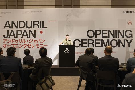 Anduril Opens Japan Office In Major Indo Pacific Expansion