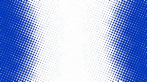 밝은 파란색과 흰색 점선 복고풍 팝 아트 배경 만화책 스타일입니다 점선 디자인 벡터 일러스트 레이 션 Eps10 재미 있는 슈퍼