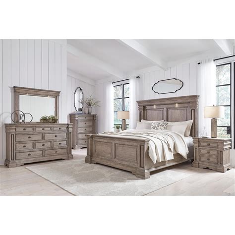 Signature Design By Ashley Blairhurst B916 8 Pc Queen Panel Bedroom Se