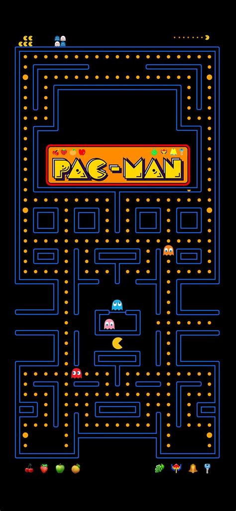 Ms Pac Man Iphone Wallpapers Retro Games Wallpaper Game Wallpaper