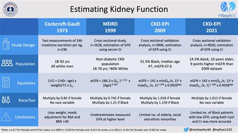 The New Gfr Equations — Nephjc
