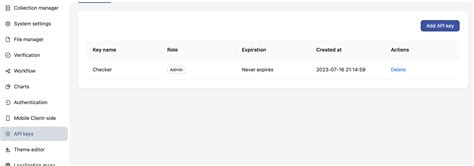 Problem With Api Keys · Issue 2327 · Nocobasenocobase · Github