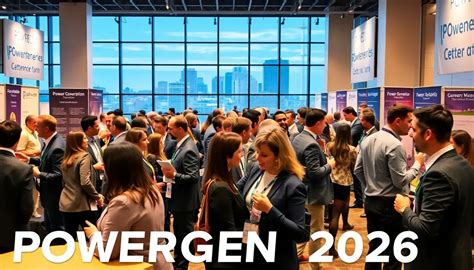 Powergen 2026 A Premier Networking Event For Power Generation