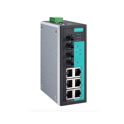 Moxa Brand Eds 408aseries 8 Portentry Level Managed Ethernet Switches Eds 408aseries 8 Port
