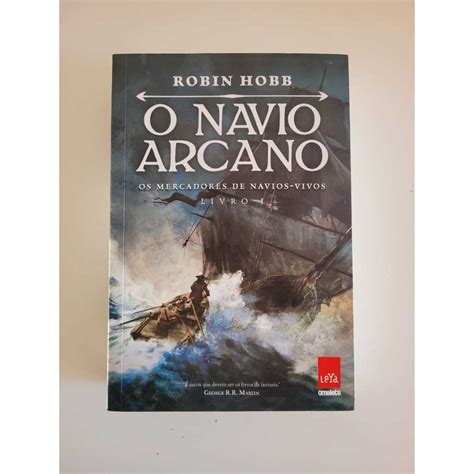 Livro O Navio Arcano Robin Hobb Shopee Brasil