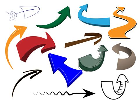 Collection Of Arrow Element For Web Design Vector Art At Vecteezy