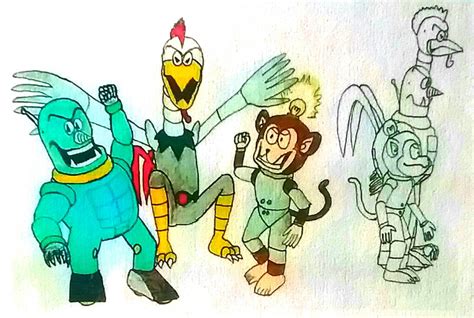 Scratch Grounder And Coconuts By Aiai4948 On Deviantart