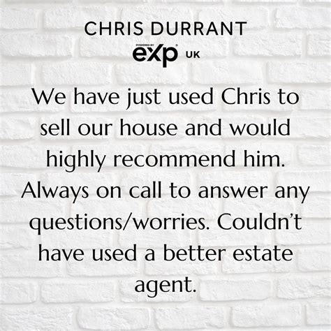 Chris Durrant Posted On Linkedin