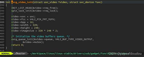 Uvc设备端驱动的实现原理分析uvc剖析 Csdn博客