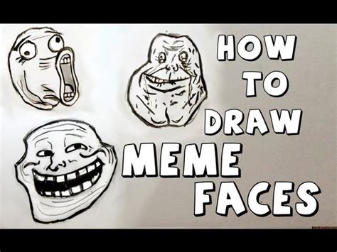 How To Draw Funny Meme Faces