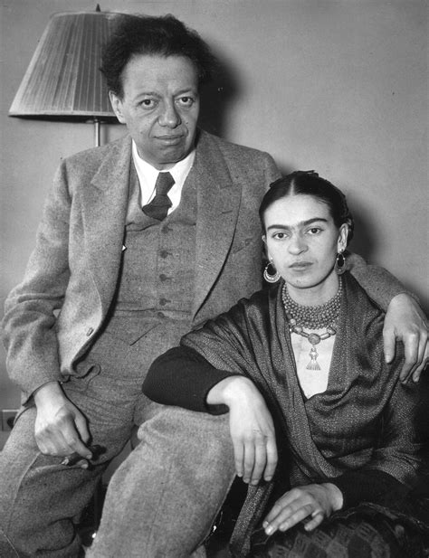 Diego Rivera And Frida Kahlo In Detroit