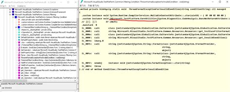 `microsoft testplatform coreutilities` doesn t have a `system diagnostics codeanalysis